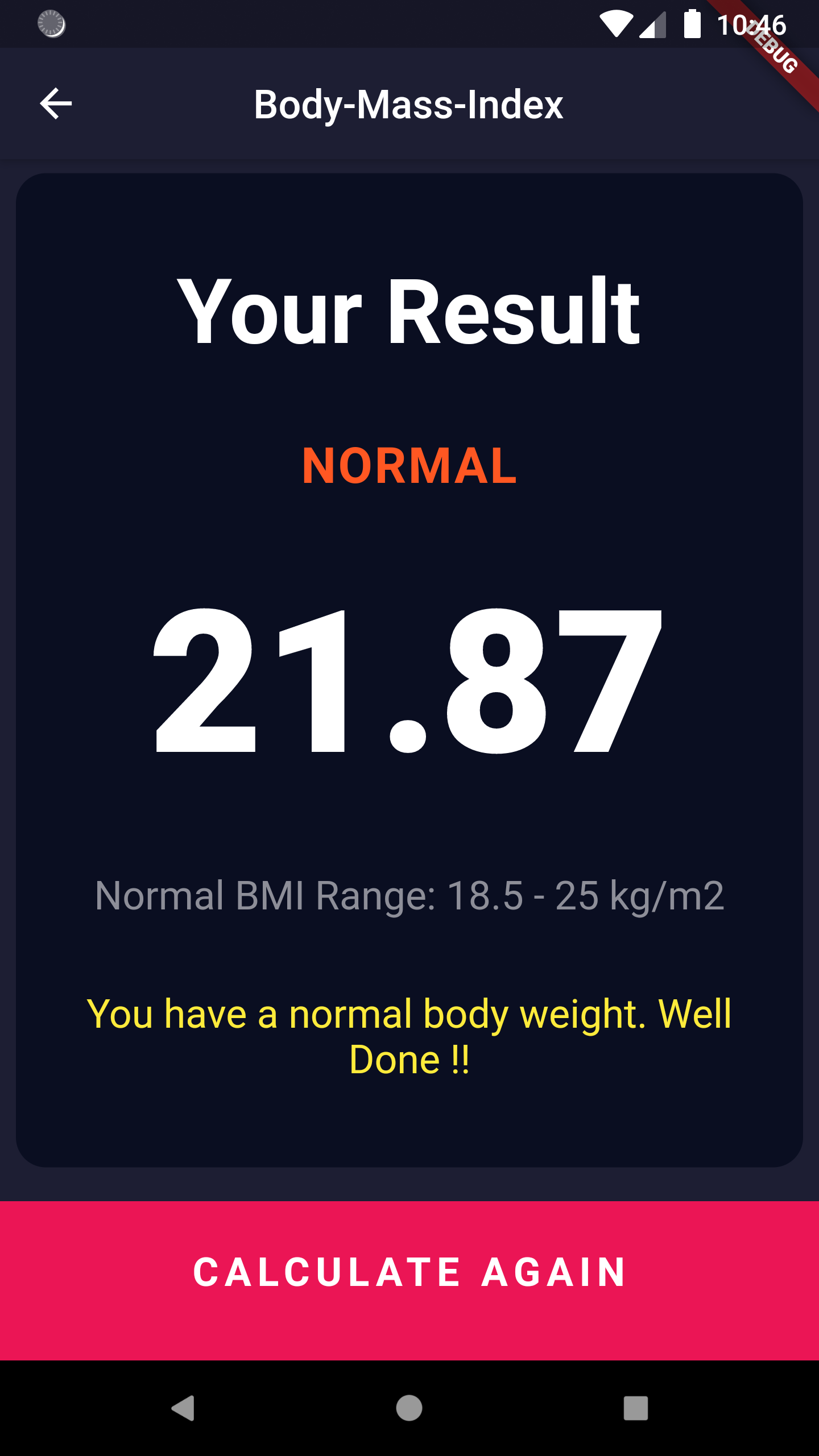 GitHub - caltermine/BMI-Calculator