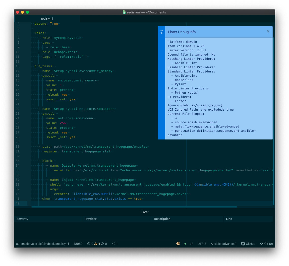 Lint Warnings Not Showing On Linter 231 Os X Catalina Atom 1410 · Issue 565 · Steelbrain 