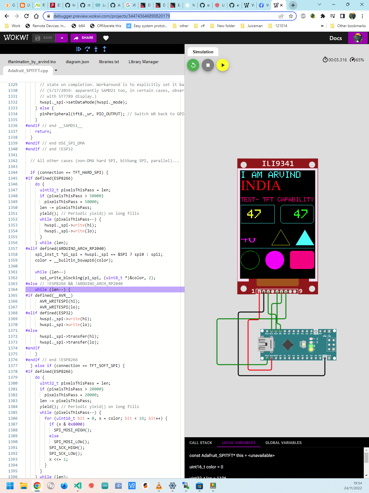 Interactive Debugger (Breakpoints, Stepping, Watches) · Issue #205 · wokwi/wokwi-features · GitHub