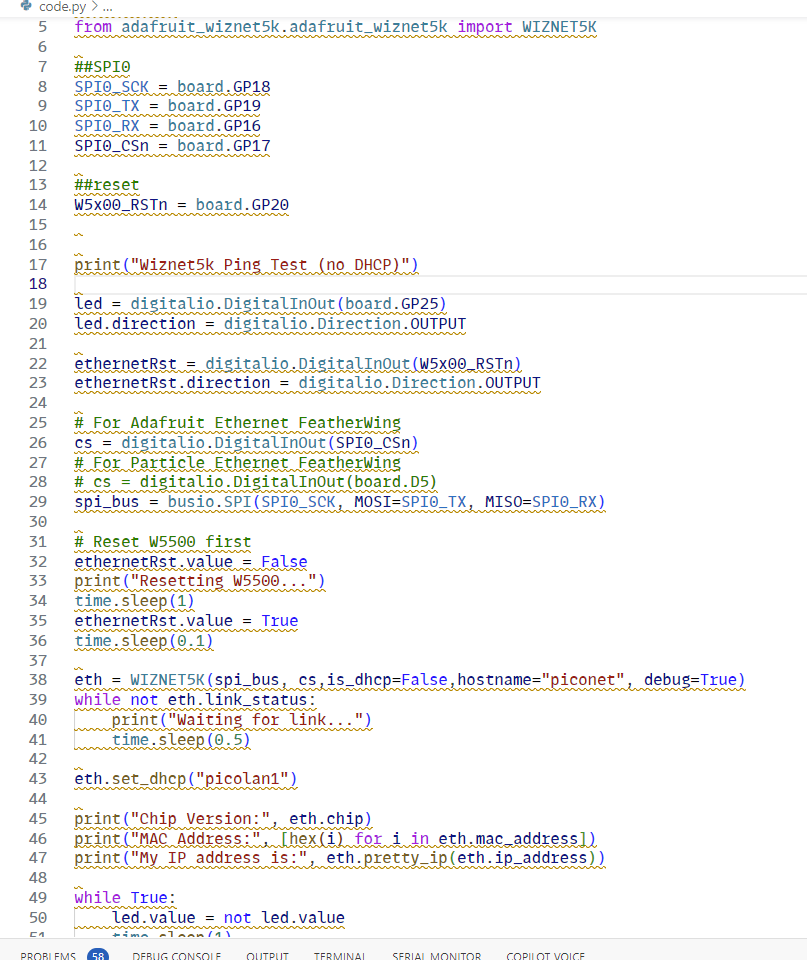 Wiznet Ethernet Hat - Will not set up DHCP · Issue #53 · adafruit/Adafruit_CircuitPython ...
