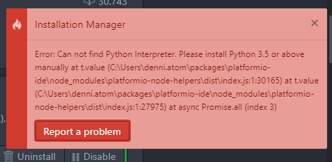 Installation Manager · Issue #858 · platformio/platformio-core-installer · GitHub