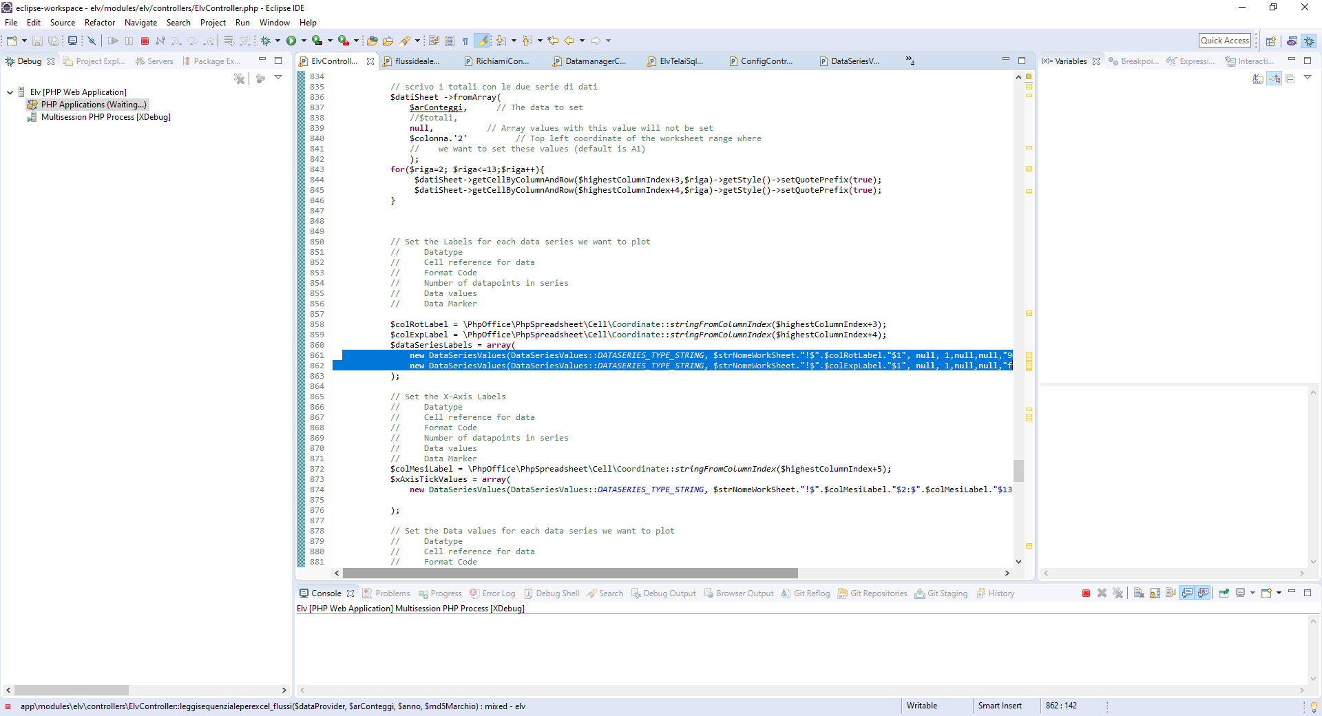dataseriesvalues -> datasource values are CELL REFERENCES · Issue #1524 · PHPOffice ...