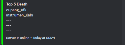[Feature Request] Custom status message that not `status-online.json` nor `status-offline.json ...