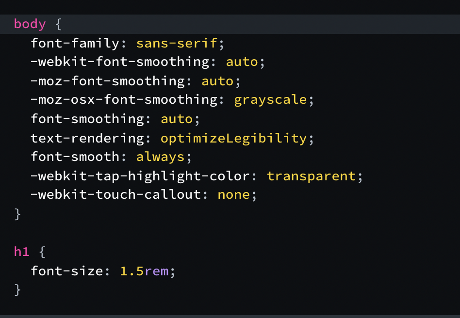 Feature request: Tweak syntax highlighting based on the language / file ...