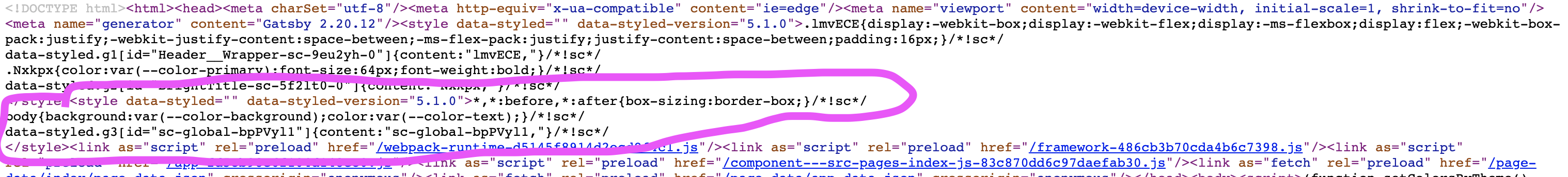 Gatsby Plugin Styled Components Isnt Wrapping The Root Element Correctly · Issue 23109