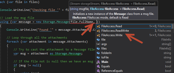 Cannot commit data in Read-Only update mode · Issue #159 · Sicos1977/MSGReader · GitHub