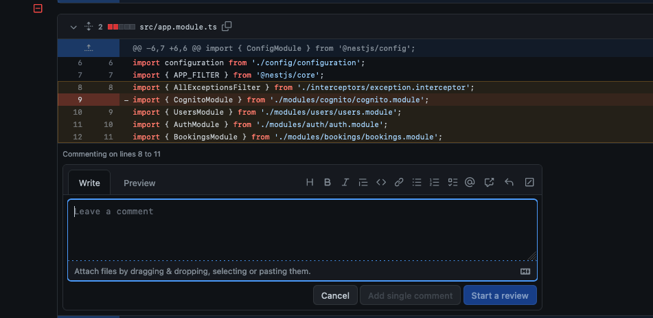 Proposal Ability To Submit Reviews For Multiple Code Lines · Issue 25492 · Go Giteagitea 3354