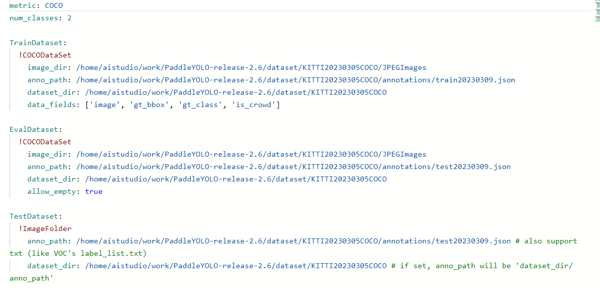 Aistudio paddlepaddle2.5.0训练yolov8报错 · Issue #165 · PaddlePaddle/PaddleYOLO · GitHub