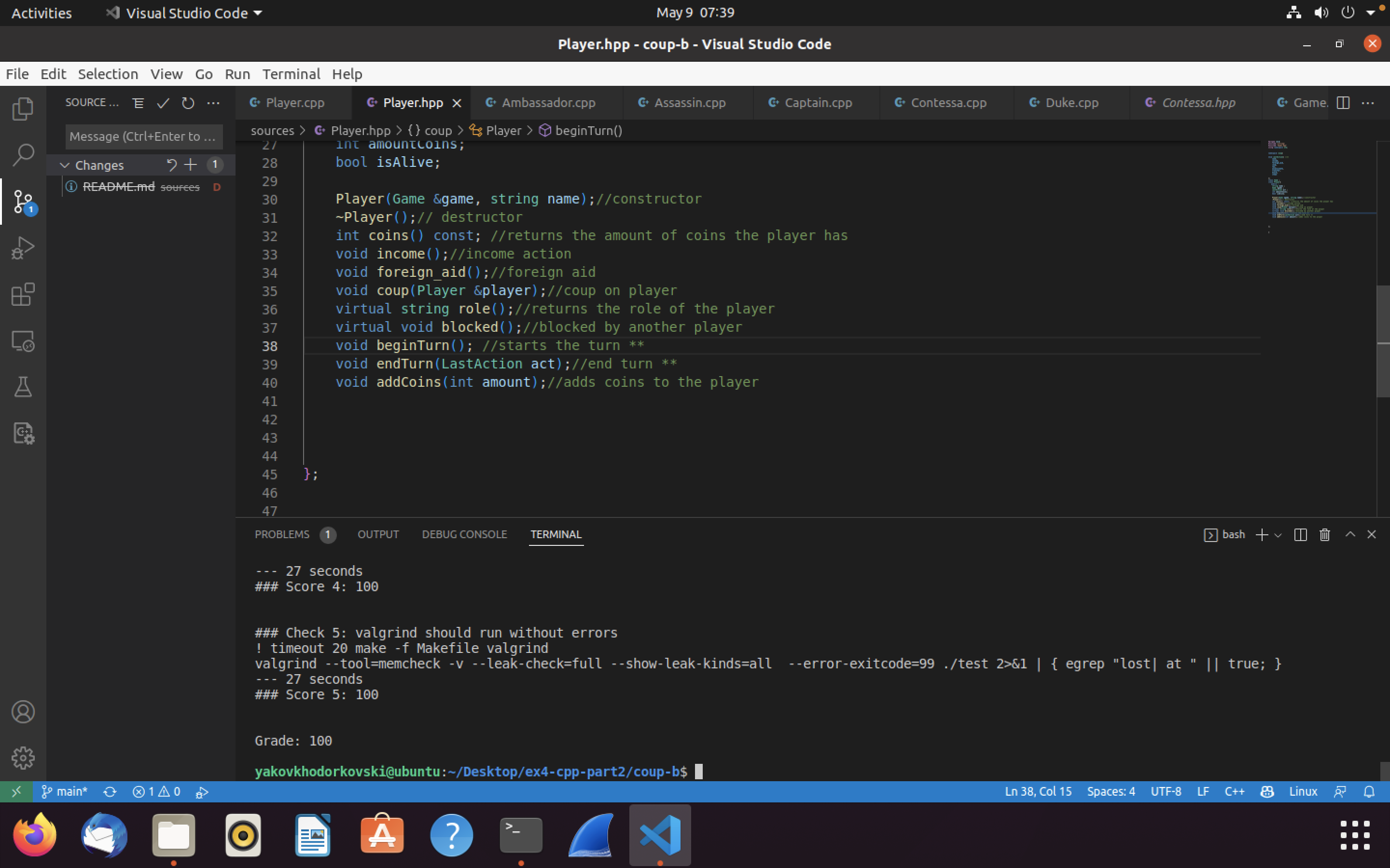 GitHub - yakov103/Ex4-cpp-Part2