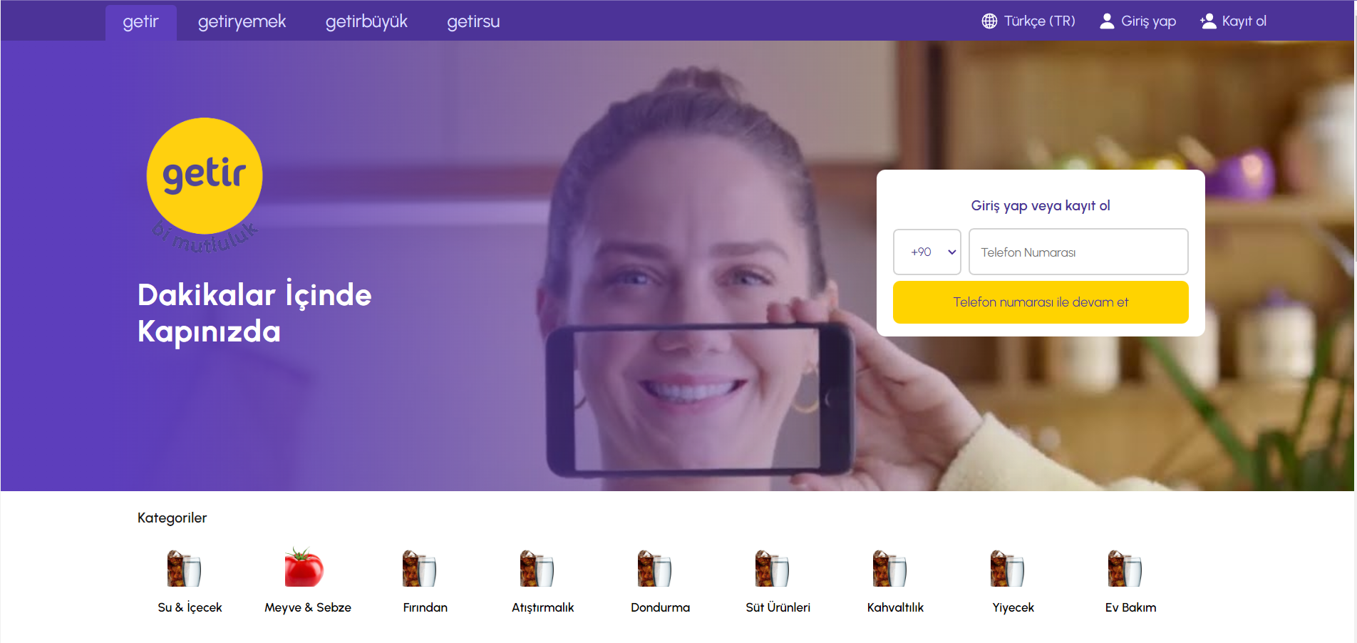 GitHub - AhmetUnsal98/getir-clone-scss: Getir HomePage Clone with SCSS (auto slider , header etc. )