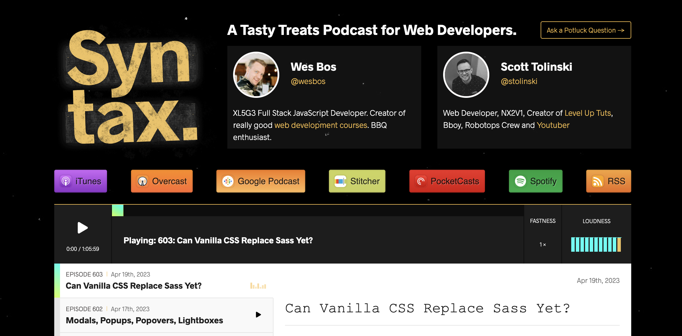 Site Map / Site Org · Issue #932 · syntaxfm/website · GitHub
