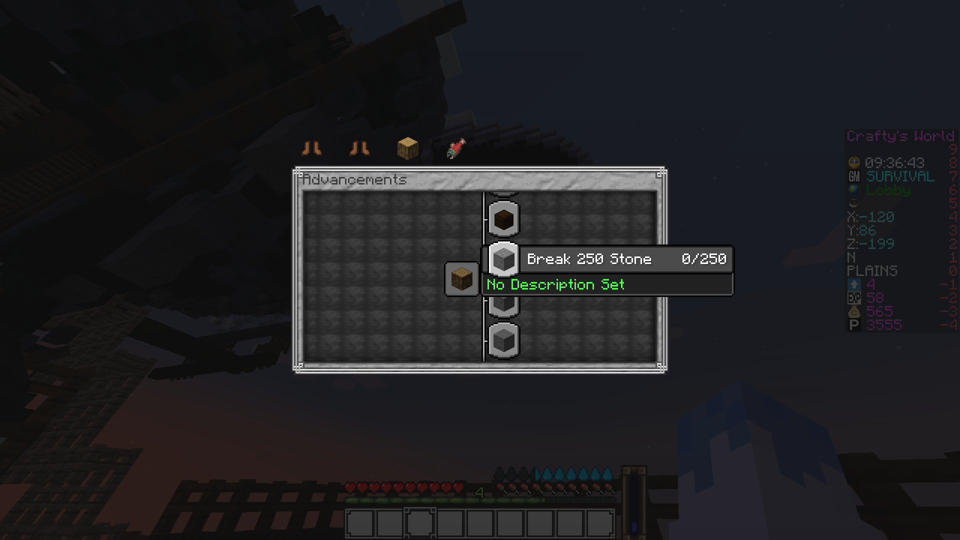 Features: New Advancement Options! · Issue #46 · rowan-vr/CustomAdvancements · GitHub