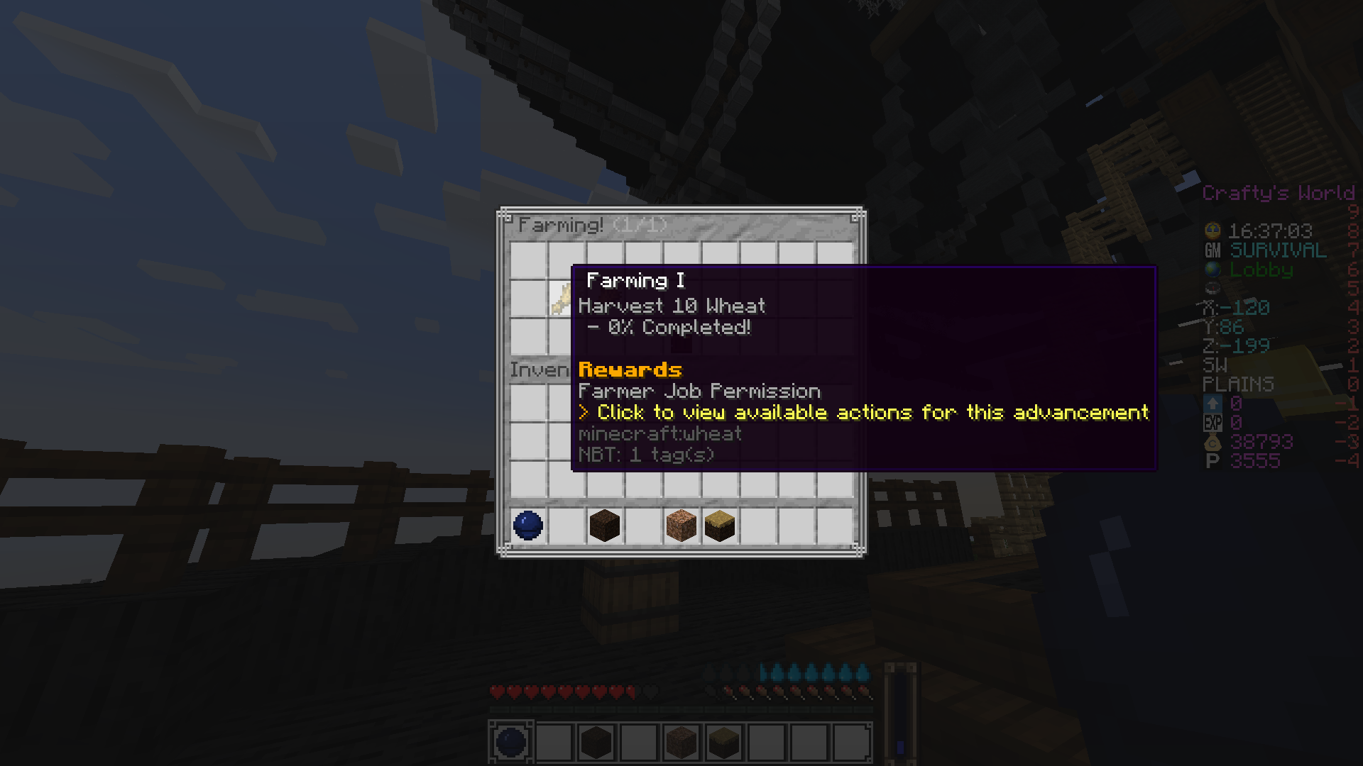 New lines are ignored in the /advancements gui · Issue #53 · rowan-vr/CustomAdvancements · GitHub