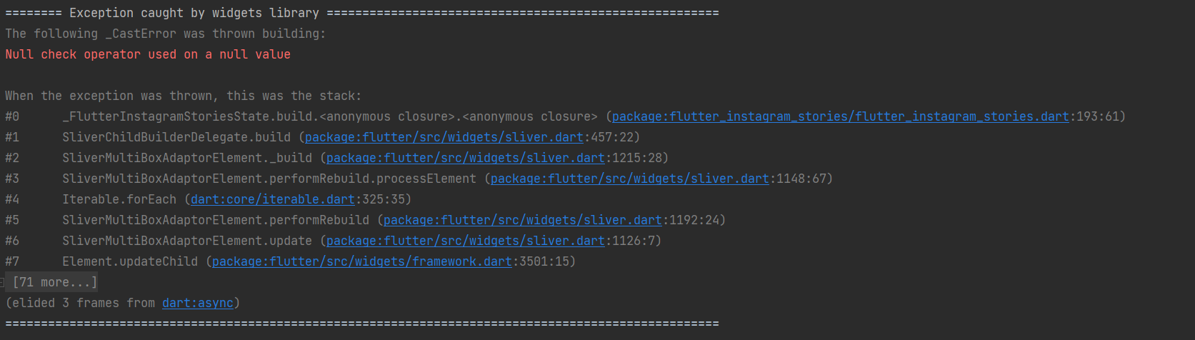 Not Showing Stories · Issue 15 · Awaik Flutter Instagram Stories · Github