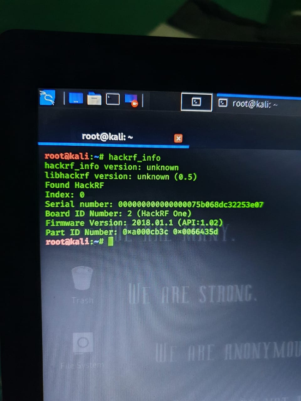 HackRf one not working.. · Issue #759 · greatscottgadgets/hackrf · GitHub