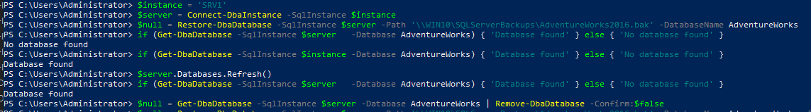 [Bug] Restore-DbaDatabase - SMO not updated · Issue #7278 · dataplat/dbatools · GitHub