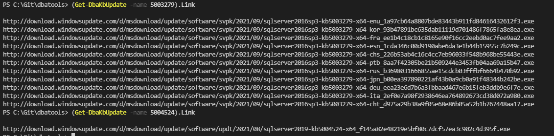 Use Save-DbaKbUpdate to download SQL Server 2016 SP3 · Issue #7825 · dataplat/dbatools · GitHub