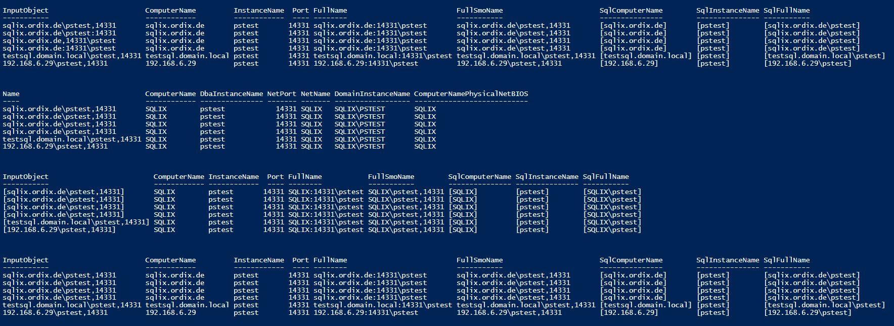 Question Connect Dbainstance Does Not Return Suitable Values In Some Properties Is This