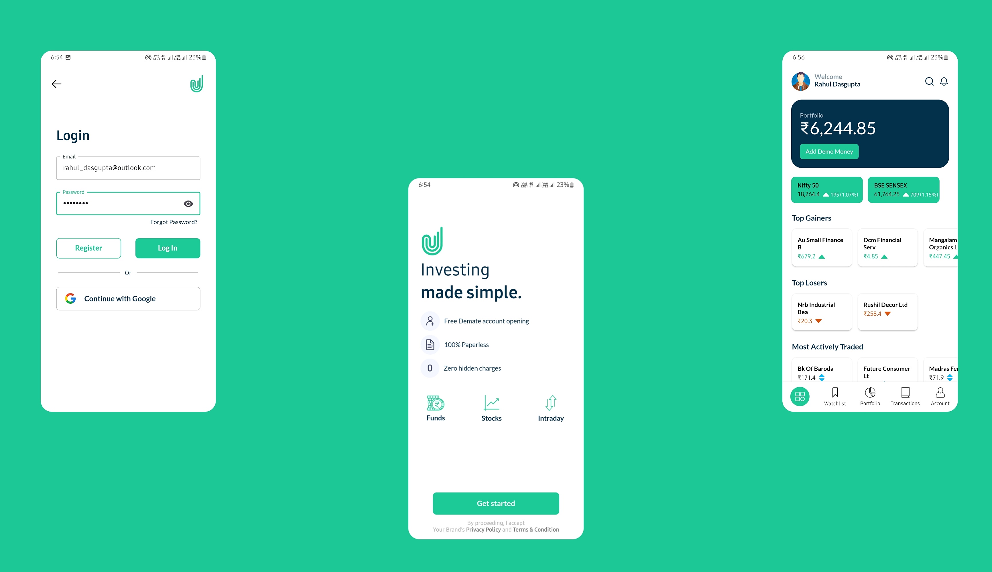 GitHub - rahuldasgupta/trading_app: Paper trading app built for NSE Stocks