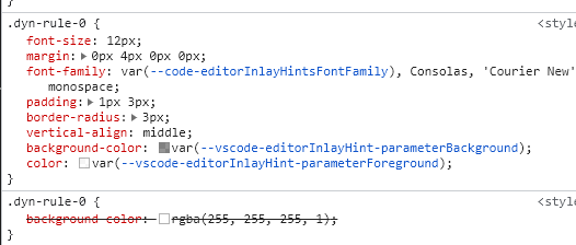 Background color of type tips · Issue #141212 · microsoft/vscode · GitHub