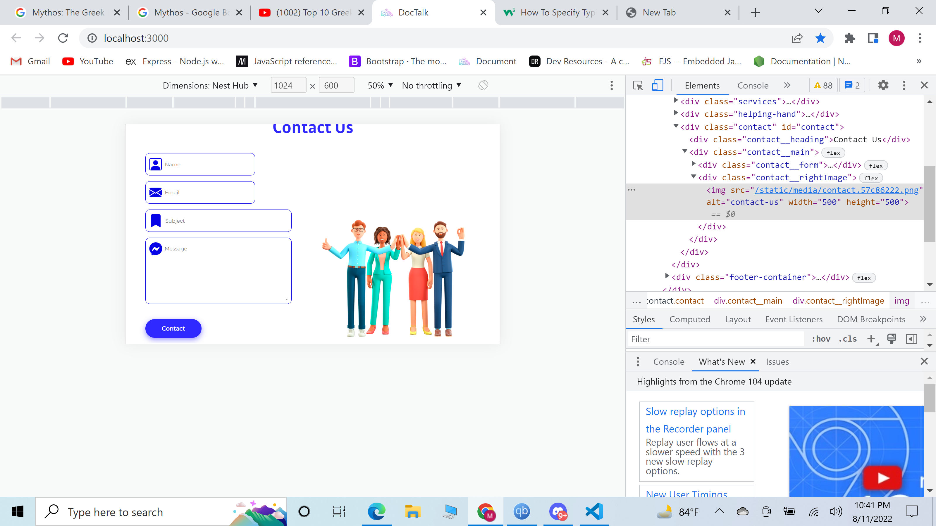 Responsiveness of Homepage · Issue #6 · ItsRoy69/DocTalk · GitHub