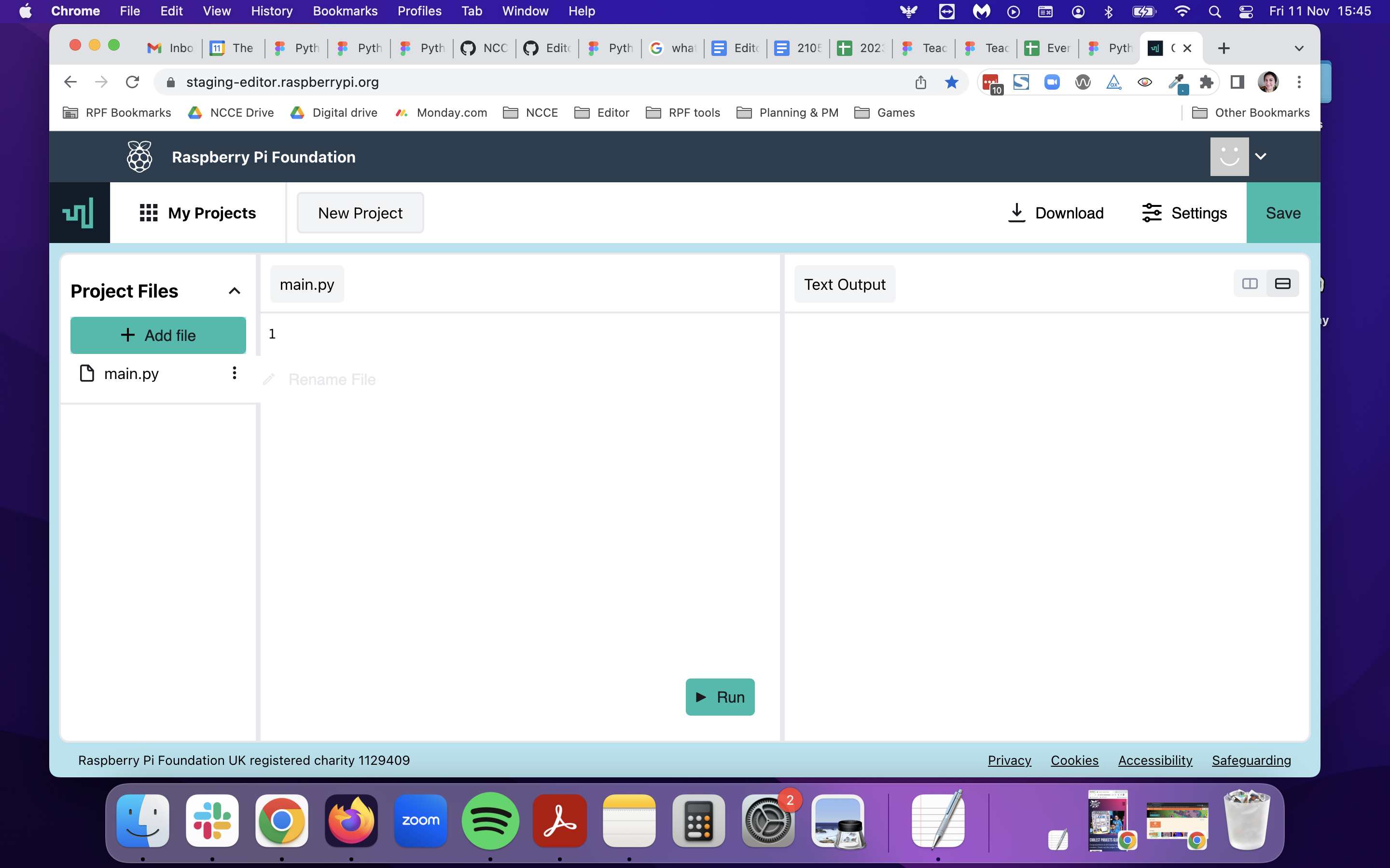 Remove shirt buttons for main file in left hand panel · Issue #263 · RaspberryPiFoundation ...