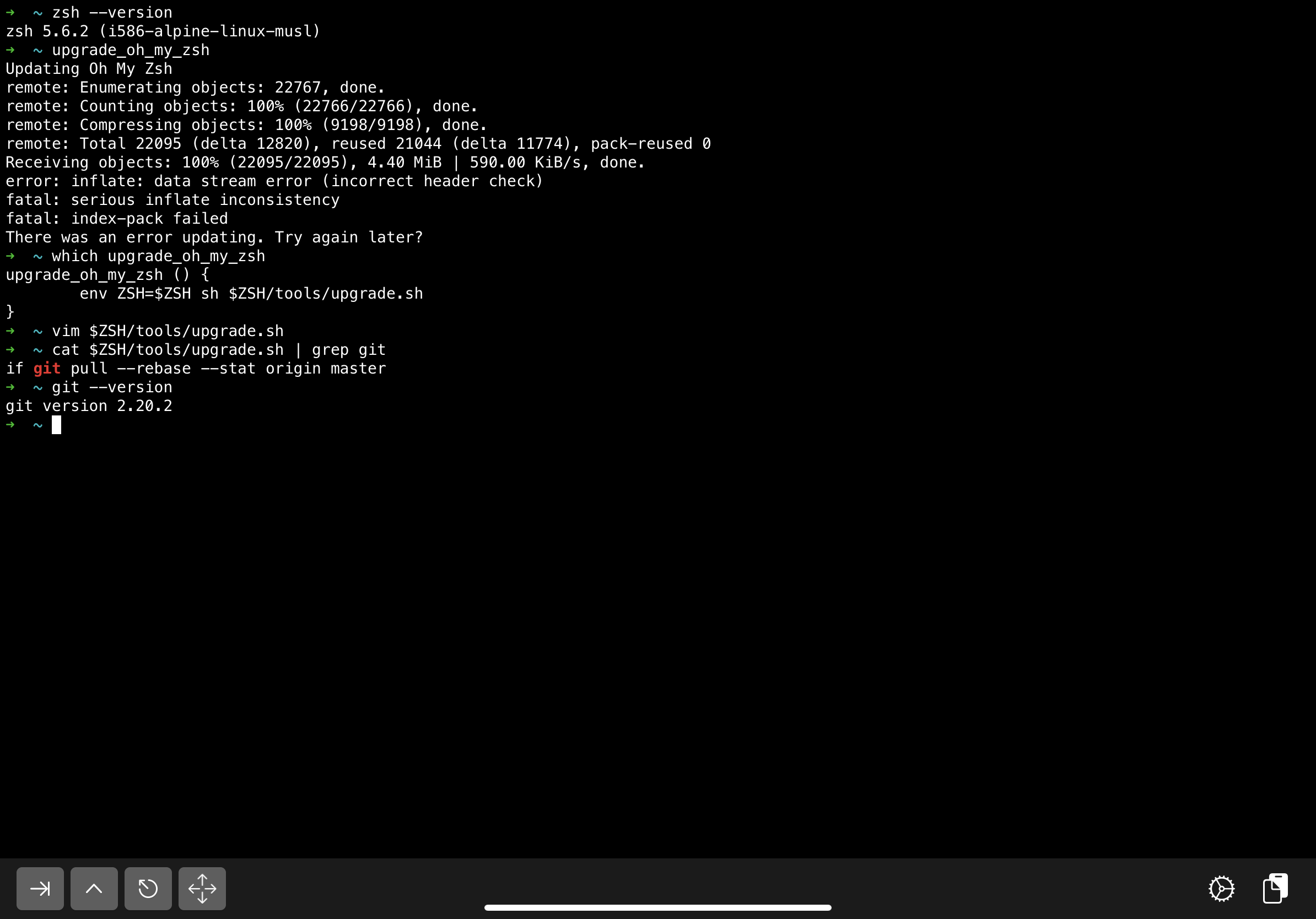Git pull fails · Issue #636 · ish-app/ish · GitHub
