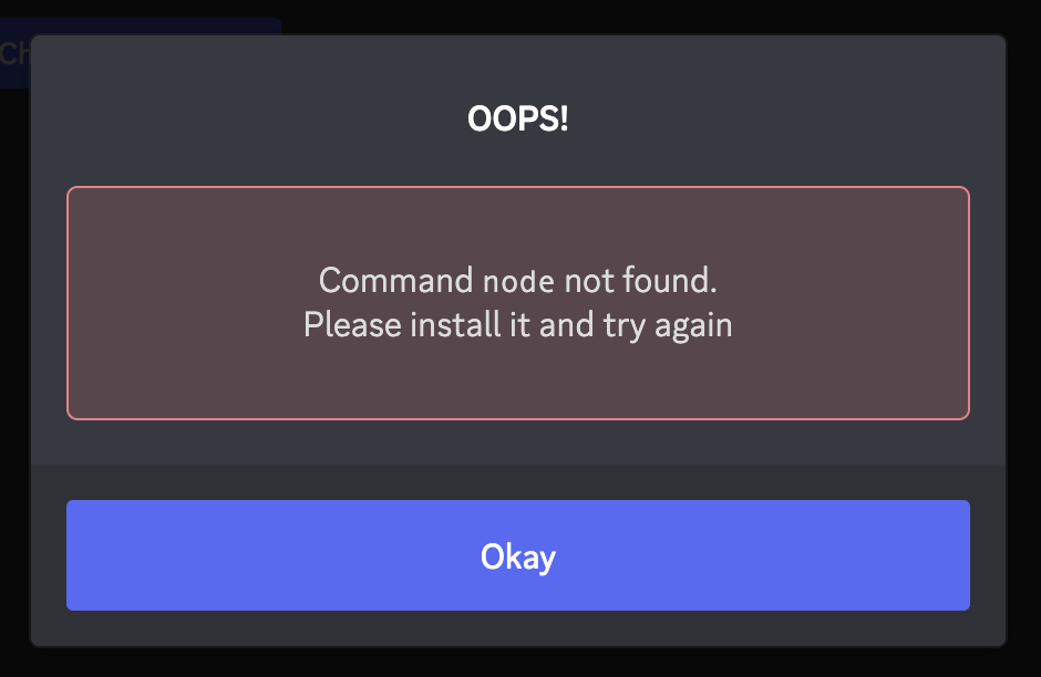 Macos Command `node` Not Found · Issue 397 · Vendicatedvencord · Github 7292