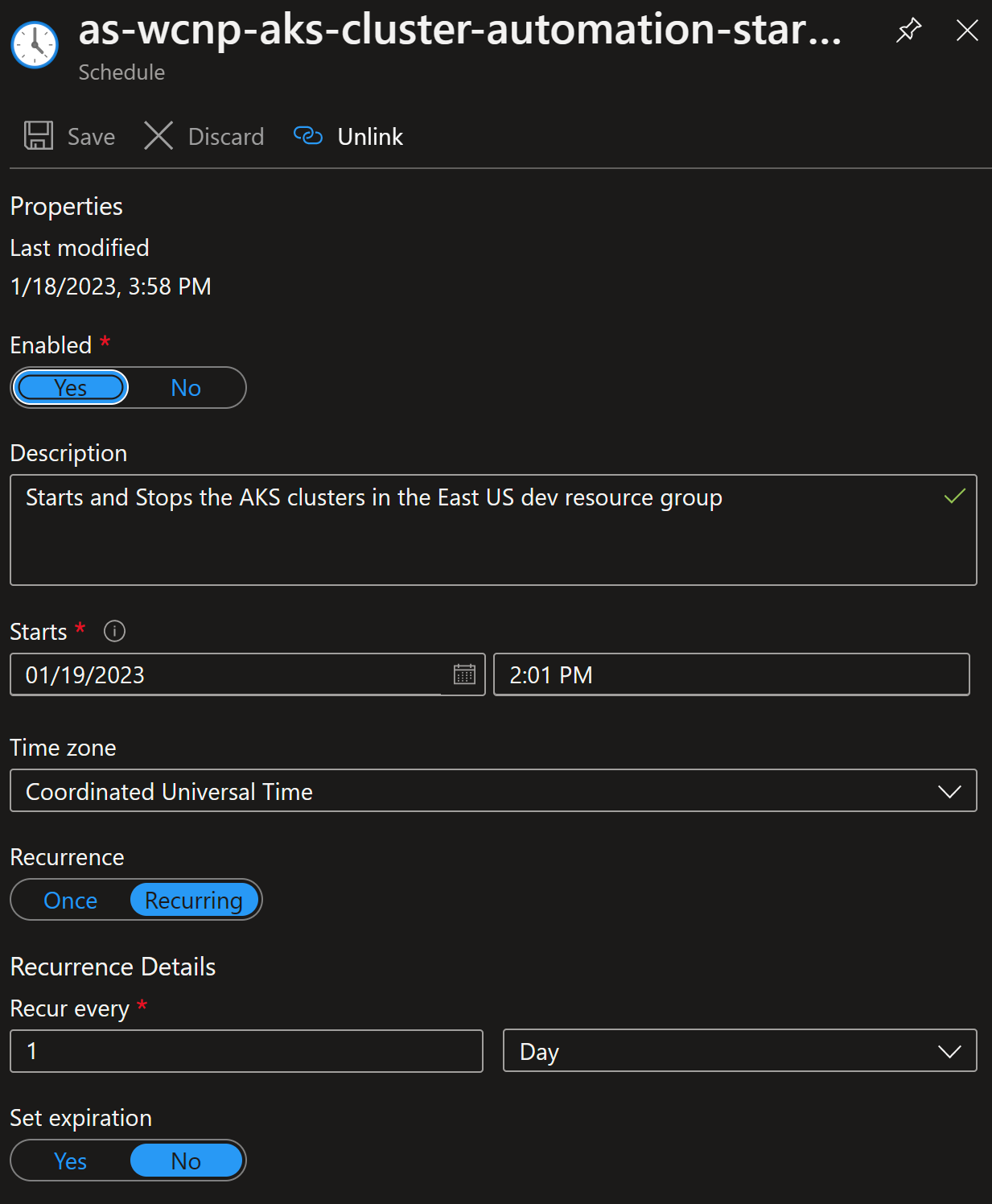 Update the Runbook rb-wcnp-aks-cluster-automation-dev to fix Restart Issue · Issue #169 ...