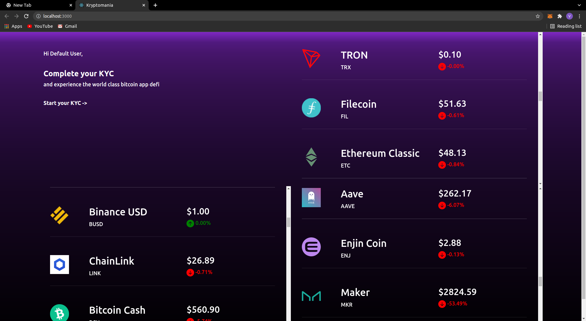 GitHub - vasupradharamac/Ticker_App: Kryptomania - A react-based ticker ...