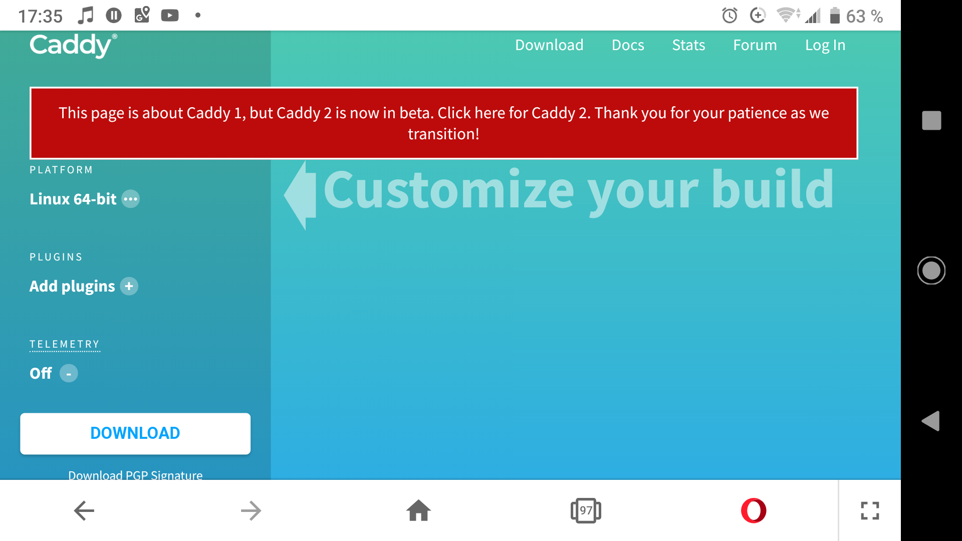 (v1 website) DDL and script still has personal parameter · Issue #2926 · caddyserver/caddy · GitHub