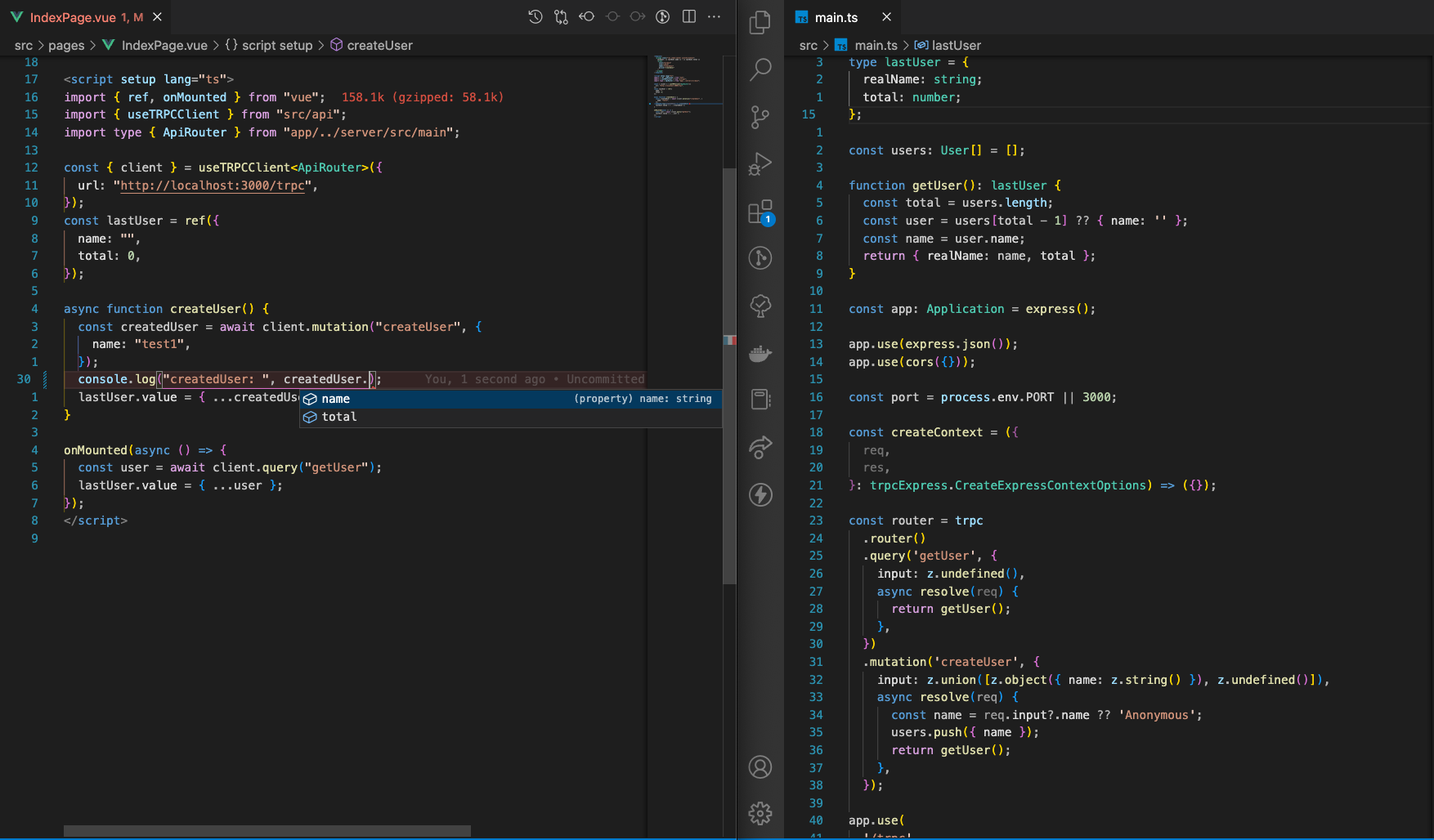 Quasar: Instant server type change feedback · trpc trpc · Discussion #3597 · GitHub