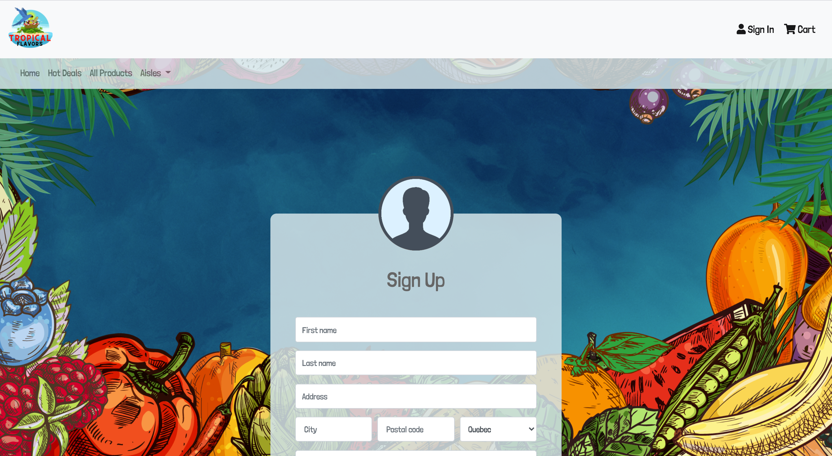 GitHub - jaspreet305/grocery-store: Grocery store built with HTML/CSS ...
