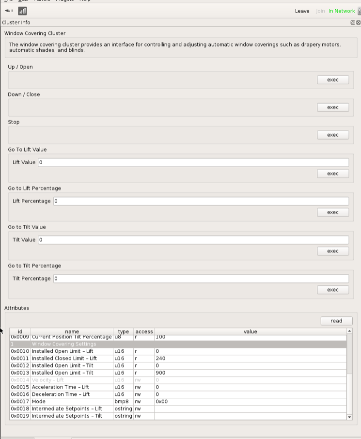VIMAR window covering control IoT device 14594.0 (or 19594.0 or 20594.0 ...