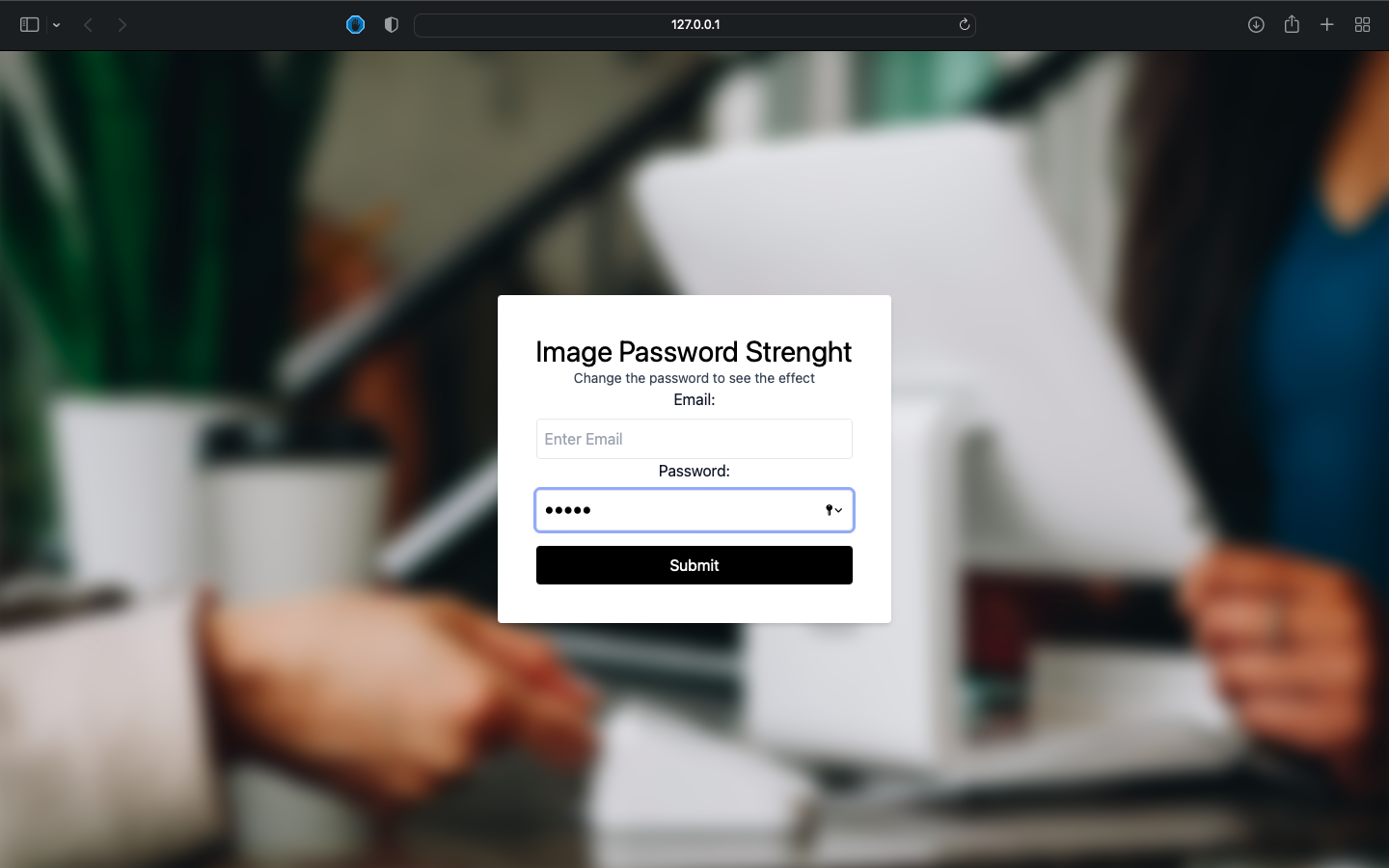GitHub - beyza-alkis/Password-Strenght-Background: :gift: