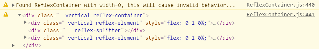 Horizontal container splitter drag not working on page load · Issue #27 · leefsmp/Re-Flex · GitHub