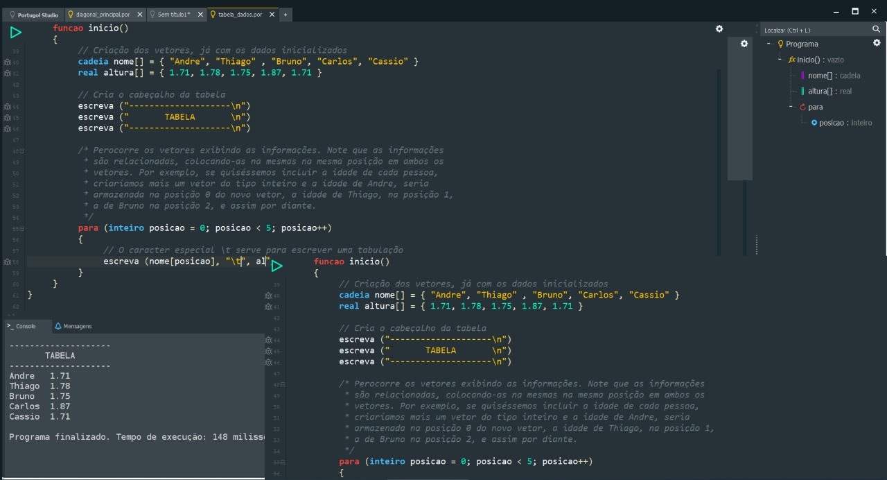 Estou com bug no portugol · Issue #823 · UNIVALI-LITE/Portugol-Studio · GitHub