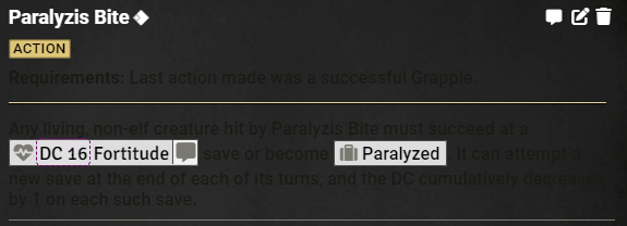 NPC Sheet Dark Mode · Issue #164 · Dorako/pf2e-dorako-ui · GitHub