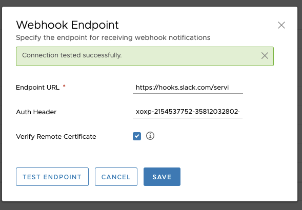 Webhook to send slack notification · Issue #10422 · goharbor/harbor ...
