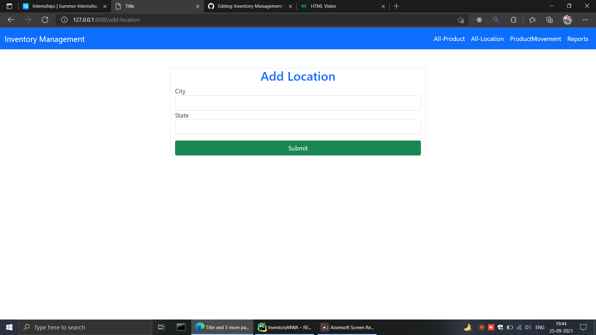 GitHub - sanjivmsk3/Inventory-Management-Web-Application