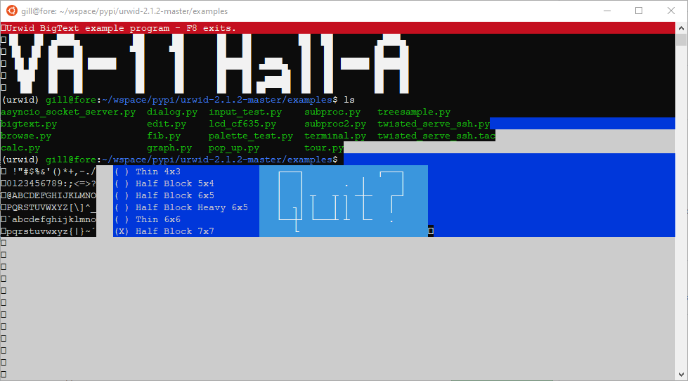 Terminal session not properly restored upon exit · Issue #487 · urwid/urwid · GitHub