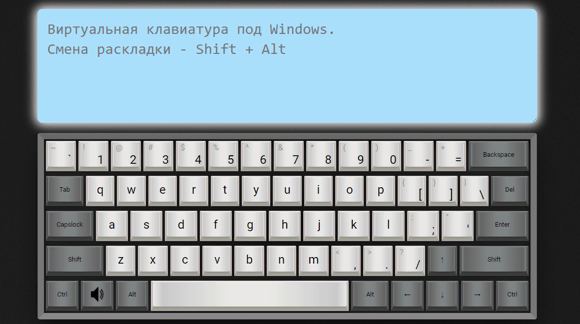 GitHub - AnnAbrajeeva/VirtualKeyboard: Виртуальная клавиатура