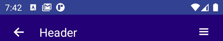 NativeBase - issue with Android StatusBar color/transprancy with Header component, icons on ...