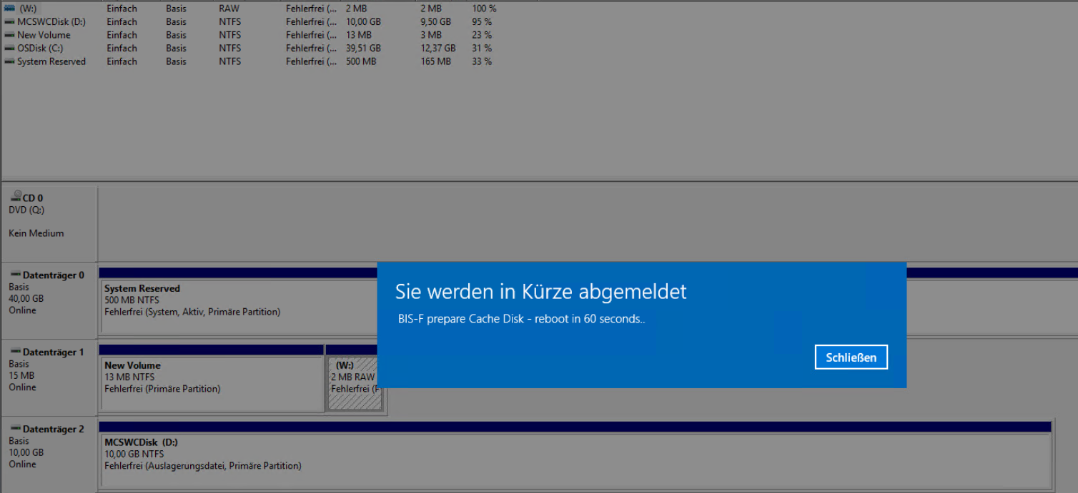 Changing MCS WriteCache Disk letter to something different from default d: doesn´t work · Issue ...