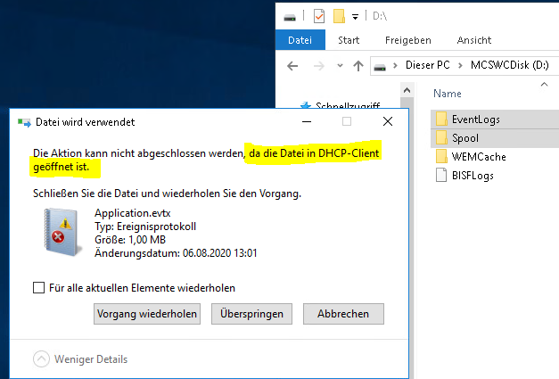 Eventviewer errors after redirecting event logs to writecache disk · Issue #273 · EUCweb/BIS-F ...