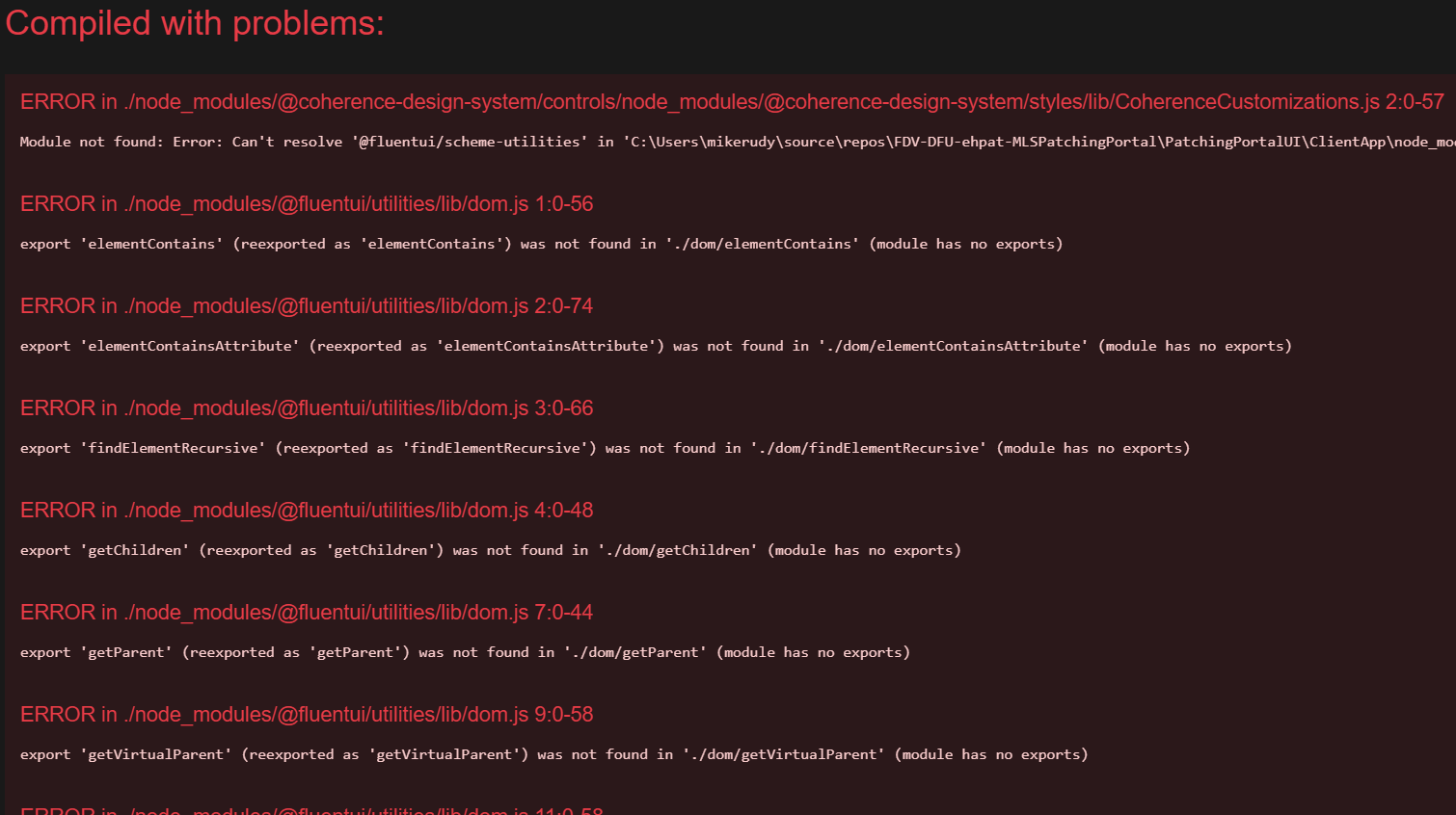 [Bug]: ESM and AMD folders are missing in the 8.108.3 update · Issue #27732 · microsoft/fluentui ...