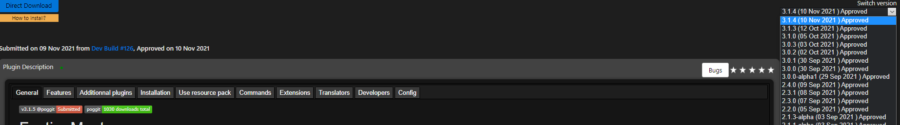 Submitted plugin not displayed · Issue #305 · poggit/poggit · GitHub
