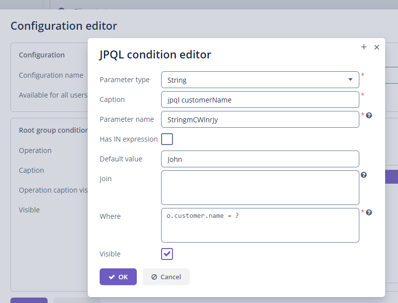 Equal operator not working for String parameter inside JPQL where clause · Issue #422 · jmix ...