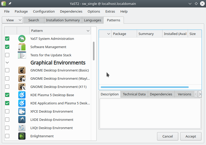 [UI - Look and feel] Some controls are puzzling. libYui limitation ...