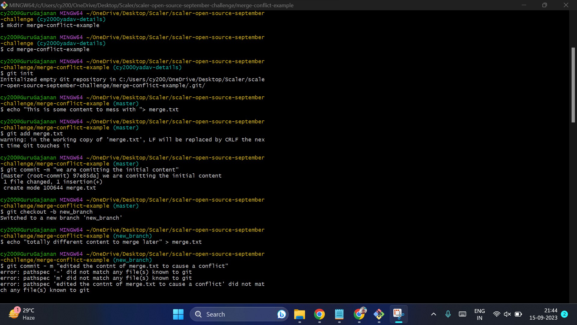 challenge #27 : Sangita Mahala · Issue #84 · scaleracademy/scaler-open-source-september ...